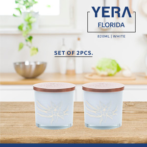 Yera Glass Utility Container - 820 ml Price in India - Buy Yera Glass ...
