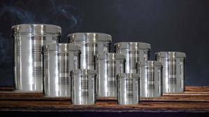 RMN Steel Grocery Container - 5000 ml, 4000 ml, 3500 ml, 3000 ml, 2500 ...