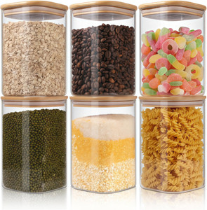 Ginoya Brothers Glass Grocery Container - 270 ml Price in India - Buy ...