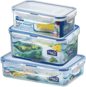 LOCK & LOCK Plastic Fridge Container - 800 ml, 750 ml, 1100 ml Price in ...