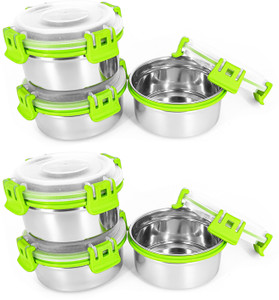 Zaib Stainless Steel Fridge Container - 300 ml Price in India - Buy ...