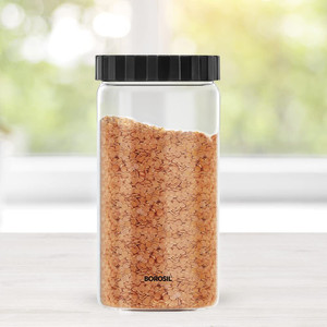 BOROSIL Glass Grocery Container - 1200 ml Price in India - Buy BOROSIL ...