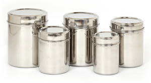 MIRVI Stainless Steel Grocery Container - 400 ml, 800 ml, 1000 ml, 1350 ...