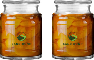 Sand Dune Glass Grocery Container - 590 ml Price in India - Buy Sand ...