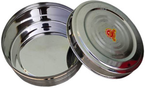 Lalit Stainless Steel Utility Container - 3 kg Price in India - Buy ...
