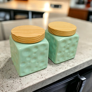 The Homcor Ceramic Tea Coffee & Sugar Container - 350 ml Price in India ...