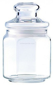 Ocean Glass Cookie Jar - 350 ml Price in India - Buy Ocean Glass Cookie ...