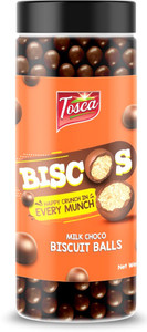 Tosca Biscos Milk Choco Biscuit Balls – Chocolate Munchies (150 gm ...