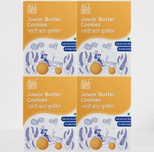 all sow great Jowar Butter Cookies - No Maida | Made With Jowar Millet ...