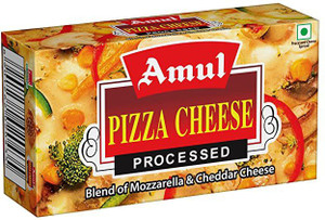 Amul Processed Blend Pizza Cheese 200 Gm. (Pack of 2) Cheeselets ...