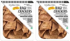 The Baker's Dozen Fresh Ragi Crackers | Baked Not Fried | Crunchy Chips ...