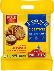 PARLE Nutricrunch Classic Digestive Cookies Biscuit Price in India ...