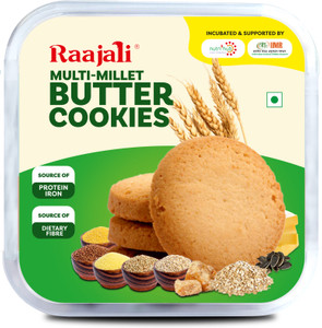 RAAJALI MULTI MILLET COOKIES FOR KIDS, BUTTER COOKIES Cookies Biscuit ...