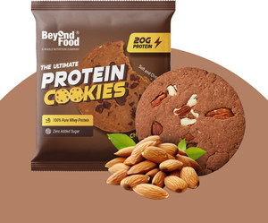 Beyond Food Protein Cookies - Choco Almond Crunch Cookies Biscuit Price ...