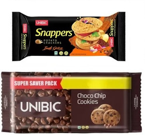 UNIBIC Choco Chip 500gm | Indi Spicy 300gm Cookies Biscuit Price in ...