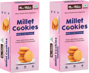 ME & MILLETS Multigrain Power Cookies, Millets Biscuits, Millets ...