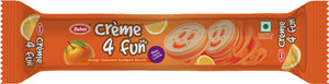 Dukes Cr me 4 Fun Orange Flavoured Sandwich Biscuits (145g) Cream ...