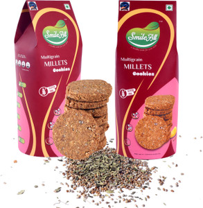 SmileAll Atta-Jaggery Multigrain Millets cookies Digestive Biscuit ...