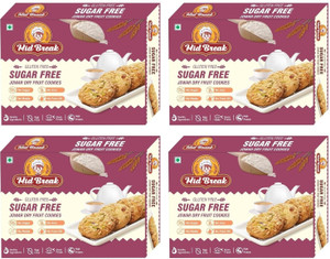 MidBreak Sugar Free Jowar (Sorghum) Millets & Dry Fruit Cookies ...