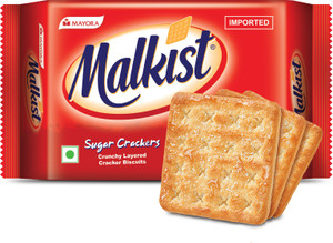 Malkist Sugar Flavoured (family pack) - 150g (Pack of 30) Cream Cracker ...