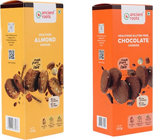 Ancient Roots Almond and Chocolate Cookies Biscuit Price in India - Buy ...