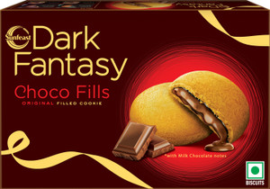Sunfeast Dark Fantasy Original Choco Filled Cream Cracker Biscuit Price ...