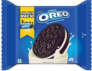 Cadbury Oreo Biscuit Vanilla Flavour (3 single packs inside) Cream ...