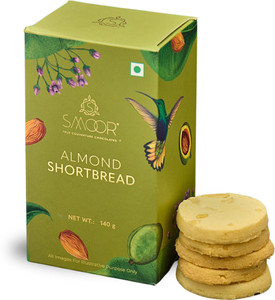 Smoor Premium Almond Shortbread Cookies | Crunchy & Sweet Gourmet ...