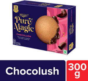 BRITANNIA Pure Magic Chocolush Biscuits Cream Filled Price in India ...