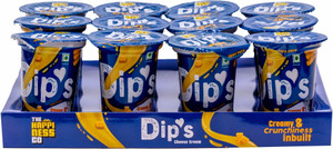 THE HAPPINESS CO Dip Sticks - Cheese Dips and Biscuit Sticks 20g each ...