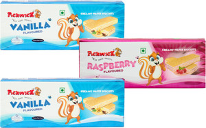 Pickwick Vanilla and Raspberry Wafer Biscuits Assorted Biscuit Price in ...