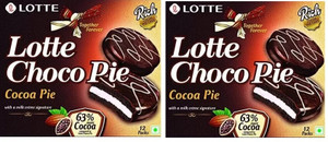 Lotte rich cocoa Cookies Biscuit Price in India - Buy Lotte rich cocoa ...