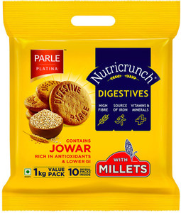 PARLE Platina Nutricrunch Digestive Biscuit Price in India - Buy PARLE ...