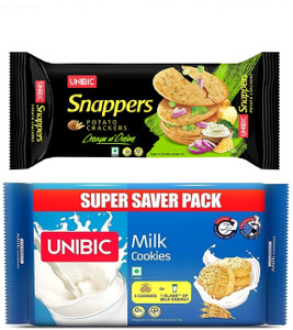 UNIBIC Milk Cookie 500g |Cream N Onion 300g Cookies Price in India ...