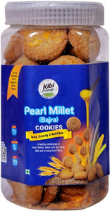 KIBI FOODS Pearl Millet (Bajra) Cookies Baked with Desi Ghee & Khand No ...