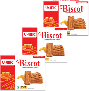 UNIBIC Biscot, 250gms| Caramel Flavoured Biscuits| New & Improved| 100% ...