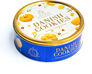 Smoor Premium Danish Butter Cookies Tin | Crunchy & Sweet Gourmet ...