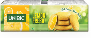 UNIBIC Lemon Fresh Cream Filled Biscuit Price in India - Buy UNIBIC ...