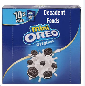 Decadent Foods Mini Oreos Original | Chocolate Sandwich Cookies with ...