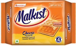 Malkist Cheese Flavoured (Mini pack) - 72g (Pack of 8) Cream Cracker ...