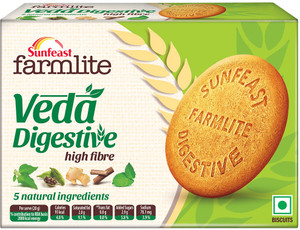 Sunfeast Farmlite Veda Digestive Price in India - Buy Sunfeast Farmlite ...