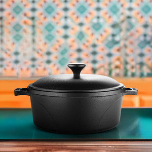 Roca ROCA EUROPA SERIES - Dutch Oven with lid - NON-STICK | NATURAL ...
