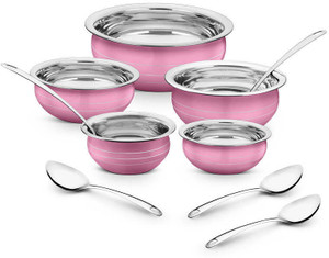 Classic Essentials Pink Colour Induction friendly Handi/patila/bhagona ...