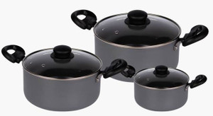 Pigeon Casserole 6 Pcs Set (2.9L/3.8L/4.8L Casserole Pots with Glass ...