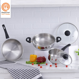 MasterChef Signature Induction Bottom Cookware Set Price in India - Buy ...