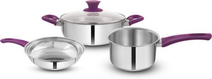 Greenchef Steeliq Soft Touch Induction Bottom Cookware Set Price in ...