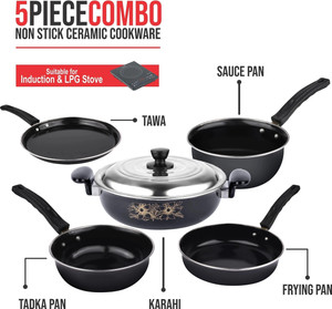 HouseOfCommon cookware set Cookware Set Price in India - Buy ...