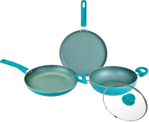 BERGNER Tasty Induction Bottom Non-Stick Coated Cookware Set Price in ...