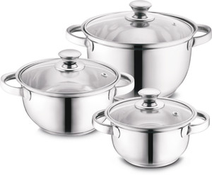 Classic Essentials Marvel Cook and Serve Induction Bottom Cookware Set ...