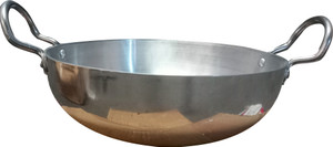 SASTA BARTAN Kadhai Induction & Gas Stove Steel Finish Heavy Steel ...